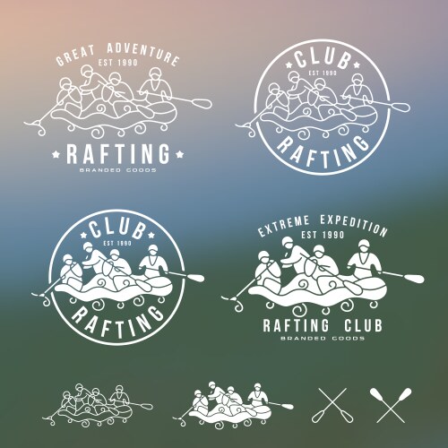 Rafting logo Vector Images & Graphics for Commercial Use | VectorStock