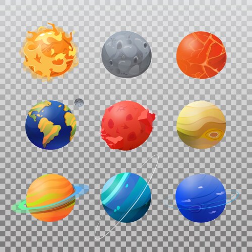 Astronomy solar system and universe infographics Vector Image