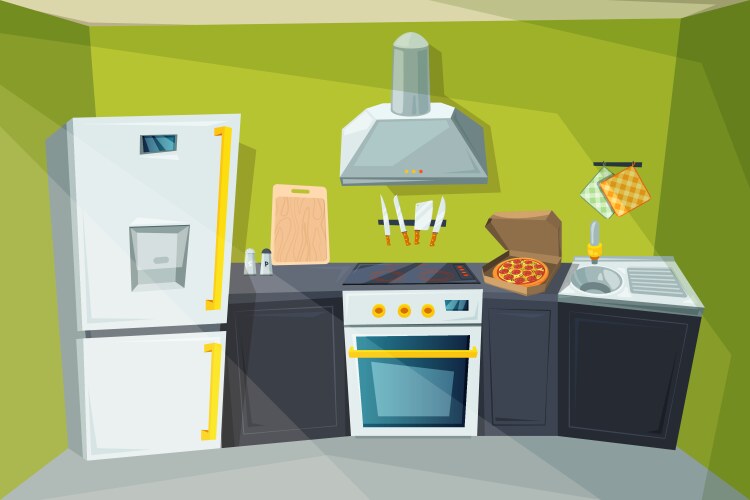 Kitchen Cartoon Vector Images (over 140,000)