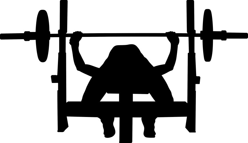 Female Bench Press Vector Images (over 140)