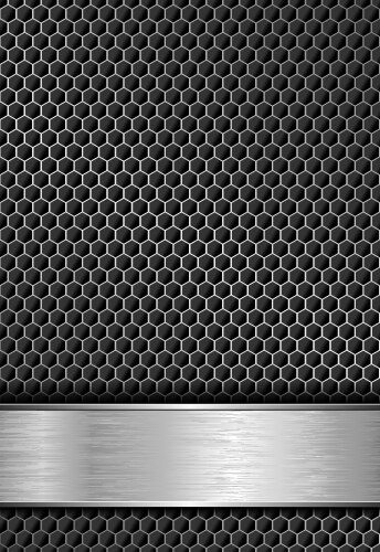 Metal deformed grate Royalty Free Vector Image