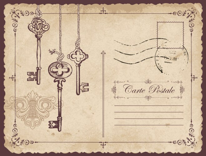 Old map Royalty Free Vector Image - VectorStock