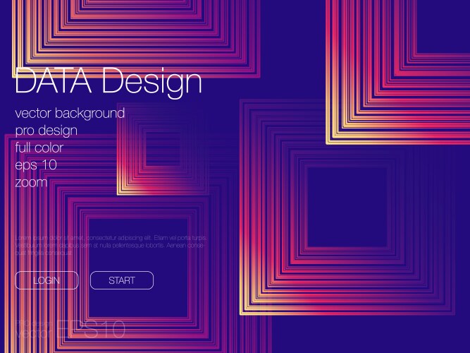 Abstract blend background template for web site Vector Image