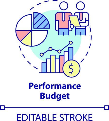 Bmw m performance logo Royalty Free Vector Image