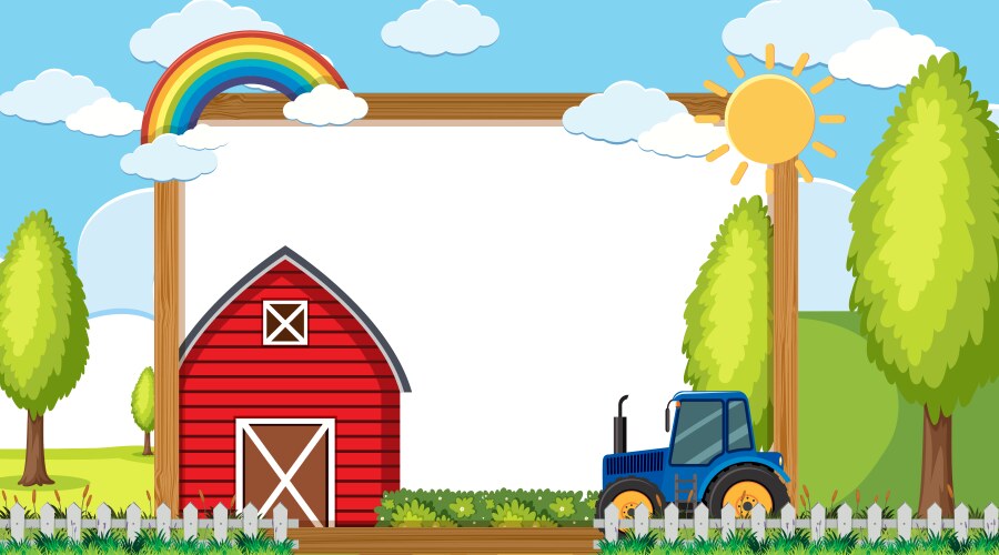 Tractor Farm Border Vector Images (over 110)