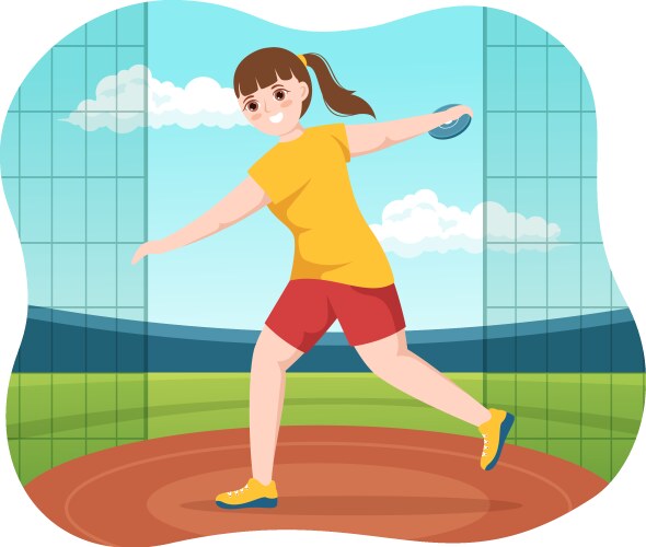 Discus Thrower Vector Images (over 150)