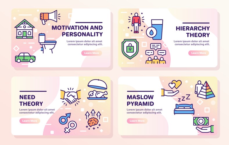 Human needs new Royalty Free Vector Image - VectorStock