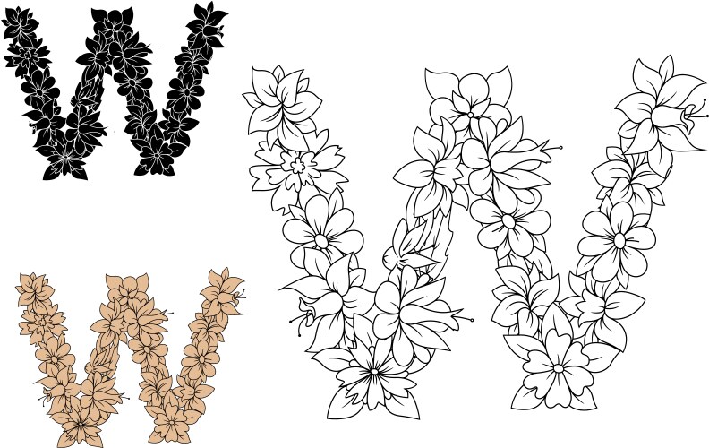 W Monogram Vector Images (over 27,000)