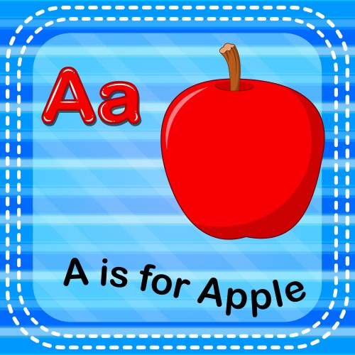 Apple Flashcard Vector Images (over 190)