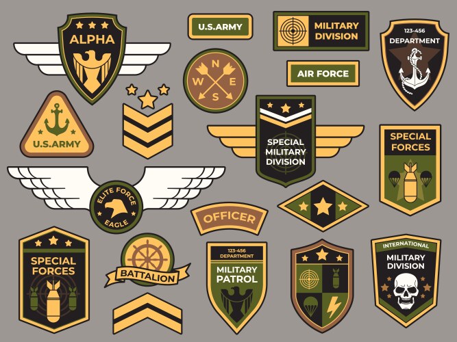 Army captain rank Vector Images & Graphics for Commercial Use | VectorStock