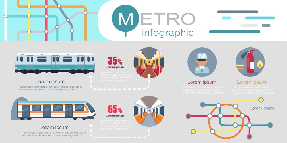 Subway Infographic Vector Images (over 1,100)