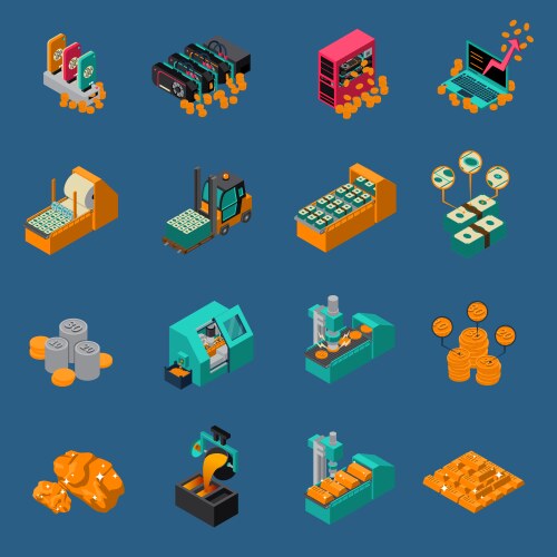 Isometric Manufacturing Vector Images (over 12,000)