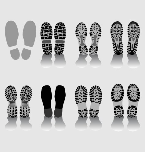 Shoe Print Vector Images (over 15,000)