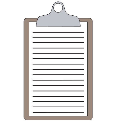 Clipboard Royalty Free Vector Image - VectorStock