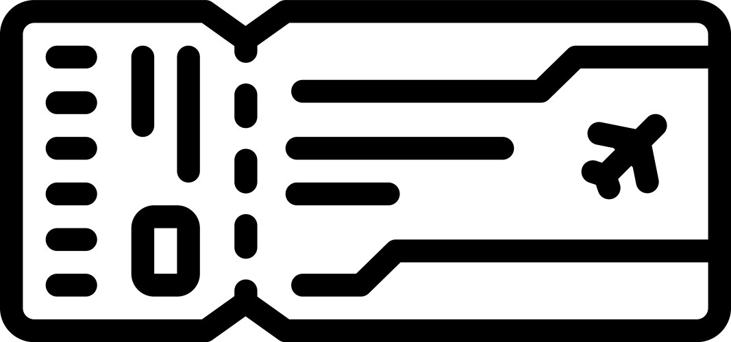 Boarding pass Royalty Free Vector Image - VectorStock