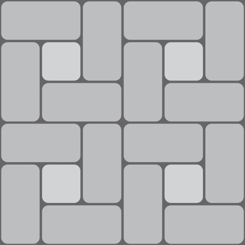 Paving tile cobblestone brick and stone pattern Vector Image