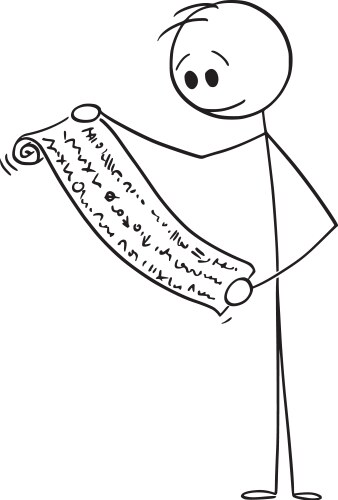 Stickman Reading Vector Images (over 190)