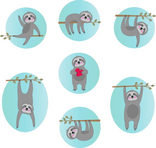 Sloth Vector Images (over 9,100)