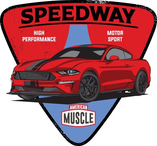 Vintage Speedway Vector Images (over 420)