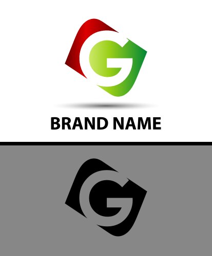 Letter g with grapes cartoon Royalty Free Vector Image