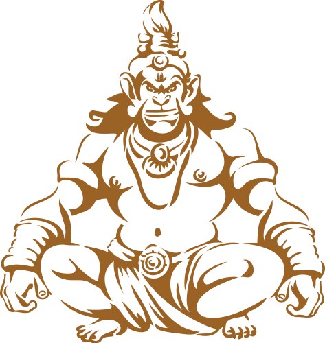 Hanuman Vector Images & Graphics for Commercial Use | VectorStock