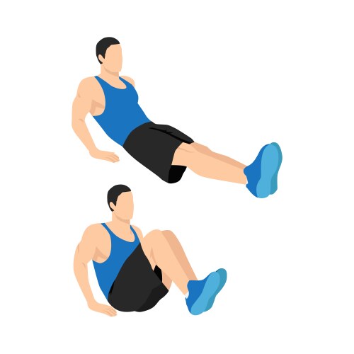 Man doing lunges with dumbbells icon cartoon Vector Image