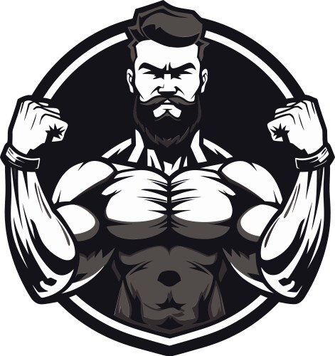 Man Flexing Vector Images (over 2,300)