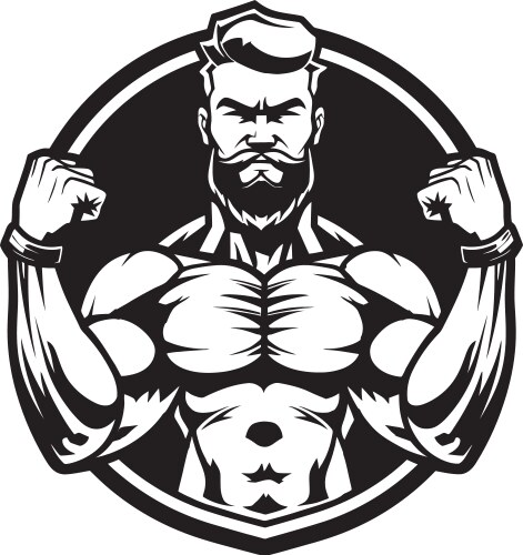 Man Flexing Vector Images (over 2,300)