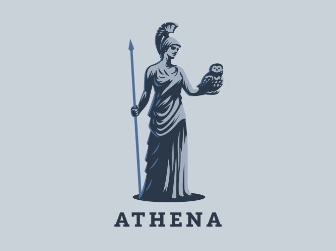 Greek God Athena Symbol Silver Coin “Athena – The Great Greek