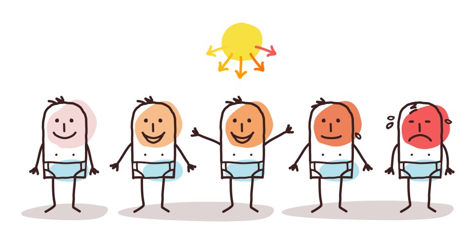Cartoon Sun Tan Vector Images (over 2,800)
