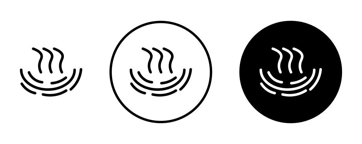 Onsen icon Royalty Free Vector Image - VectorStock