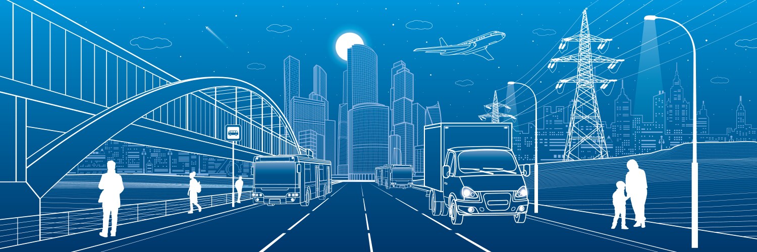 Infrastructure Sketch Vector Images (over 720)