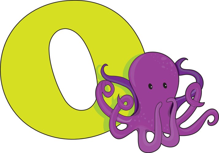 O Ist Für Octopus Vector Images (12)