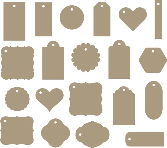 Tag Shape Vector Images (over 140,000)