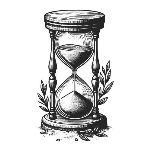 Hourglass Royalty Free Vector Image - VectorStock