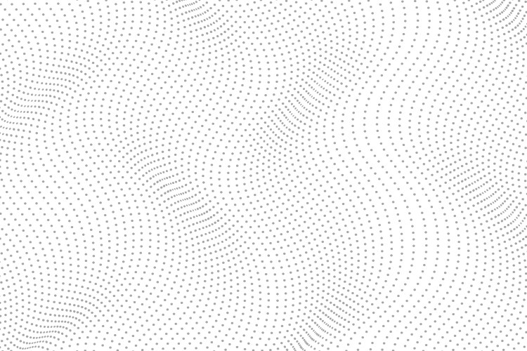 Halftone dots gradient background frame Royalty Free Vector
