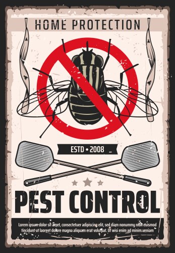 Exterminator Pest Poster Vector Images (over 180)