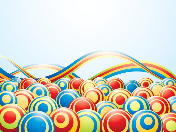 Abstract background color festival template Vector Image