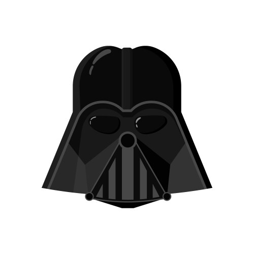 Darth Vader Helmet Vector Darth Vader Vector