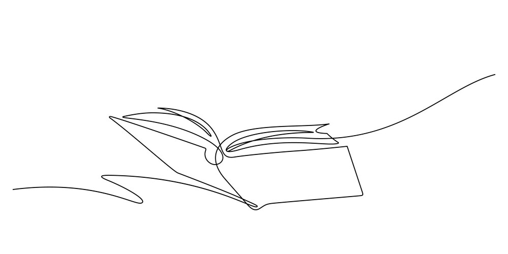 Open Book Line Drawing Vector Images (over 3,800)