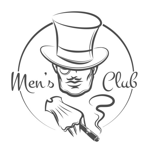 Dandy logo Royalty Free Vector Image - VectorStock