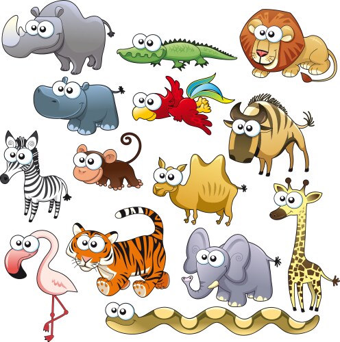 Pyramid animal Royalty Free Vector Image - VectorStock