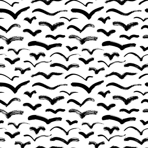 Fly seamless pattern for textile design wallpaper Vector Image