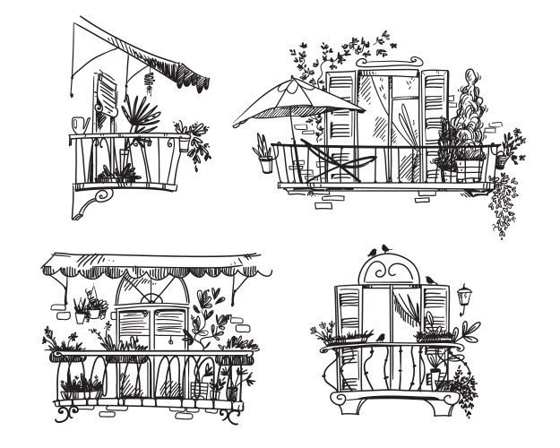 Balcony Vector Images (over 10,000)