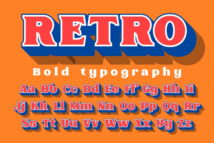 Bold Font Vector Images (over 90,000)