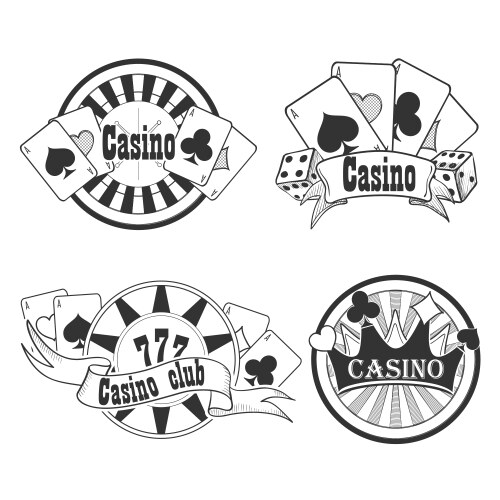 Football emblems Royalty Free Vector Image - VectorStock