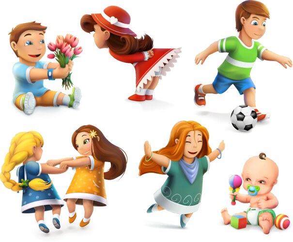 Children Vector Images (over 780,000)