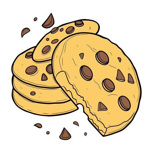 Cartoon Cookies Vector Images (over 49,000)