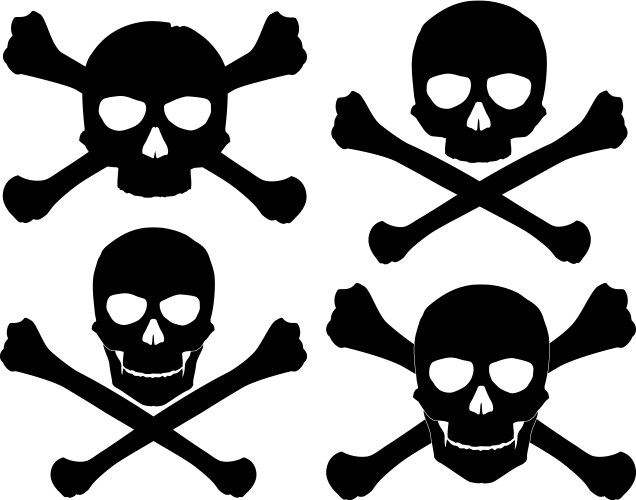 Jolly Roger Vector Images (over 7,300)