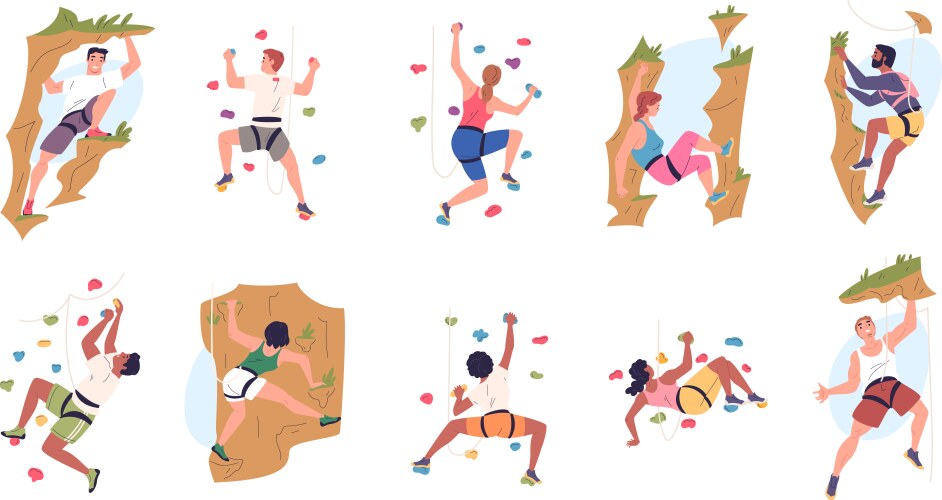 Rock Climbing Vector Images (over 33,000)